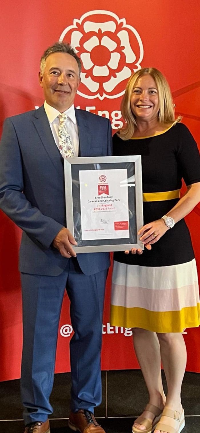 Broadhembury wins Visit England 'Rose Award' - Broadhembury : Broadhembury